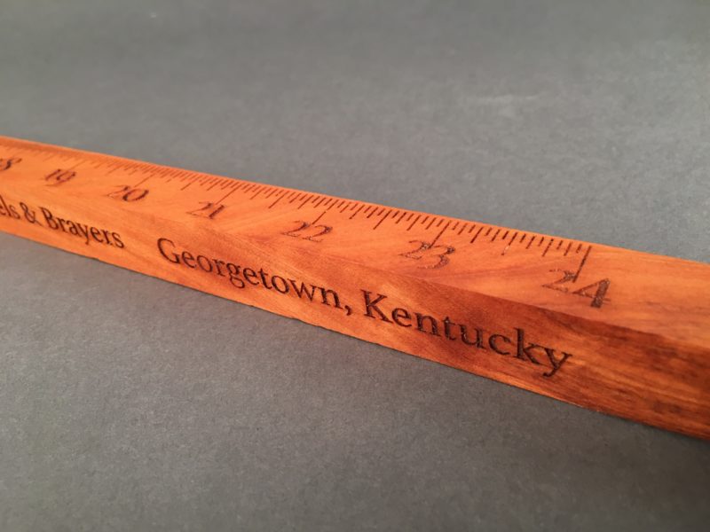 3/4in Square Stock Ruler – J. Daniel Graham